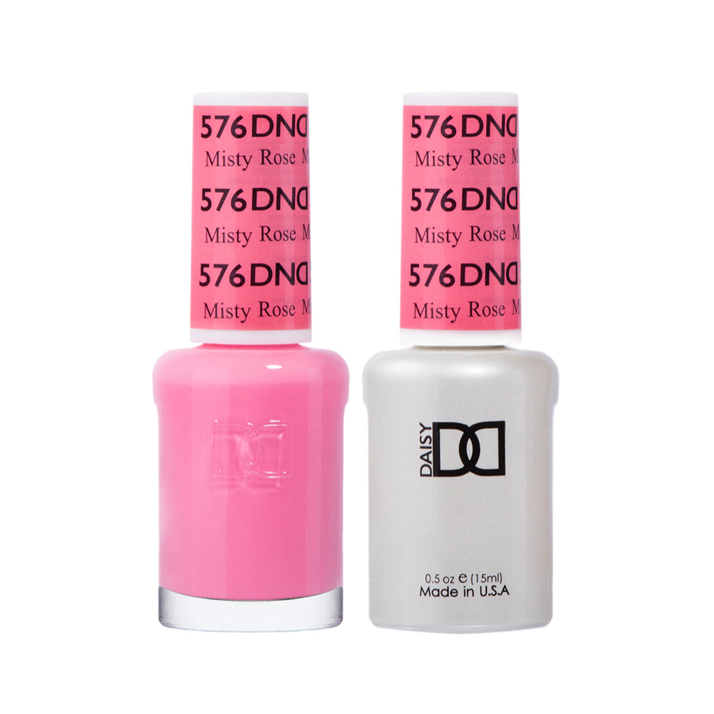 Daisy DND Gel Polish - Misty Rose #576 (with Free Matching Polish ...