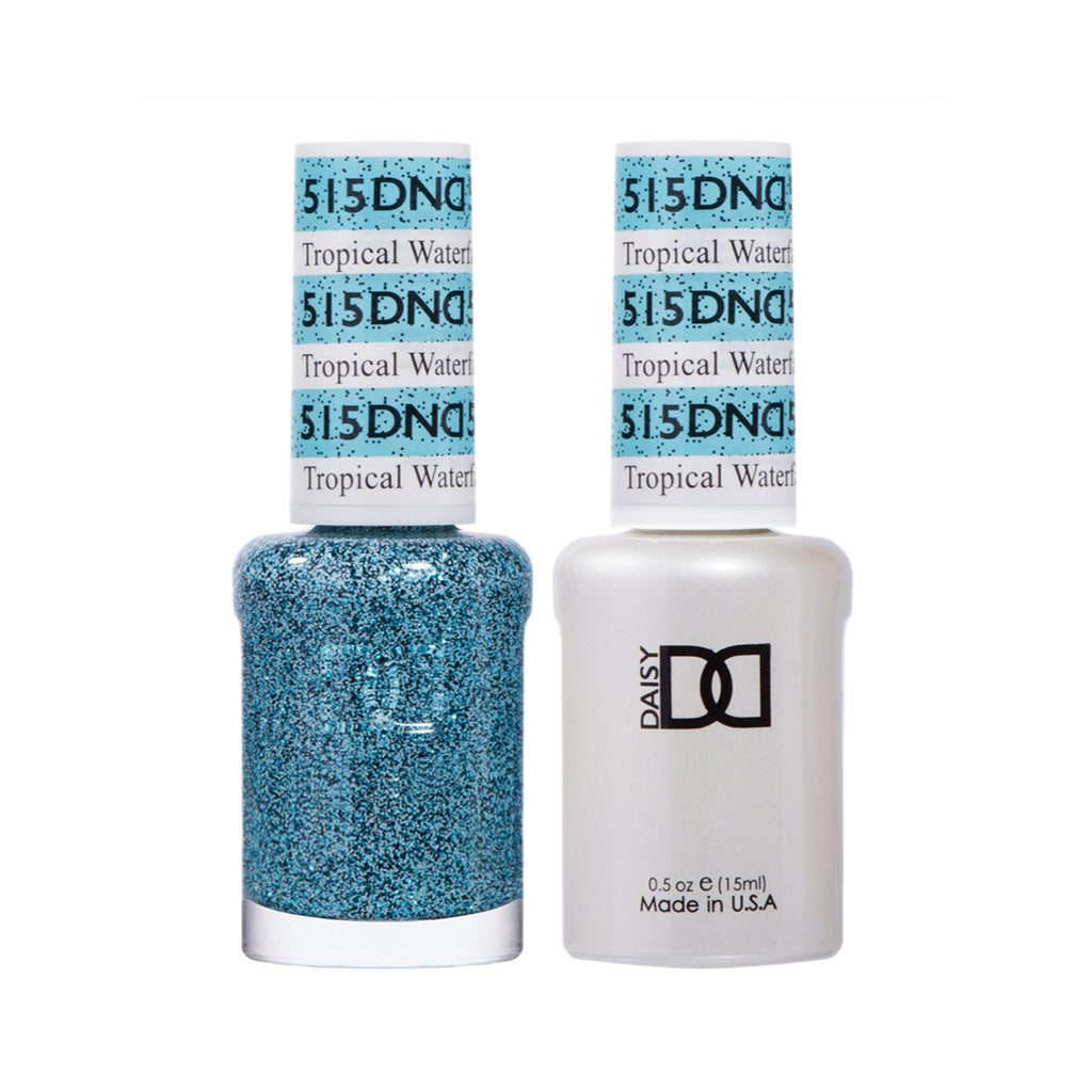 Daisy DND Gel Polish - Tropical Waterfall #515 (with Free Matching Pol ...