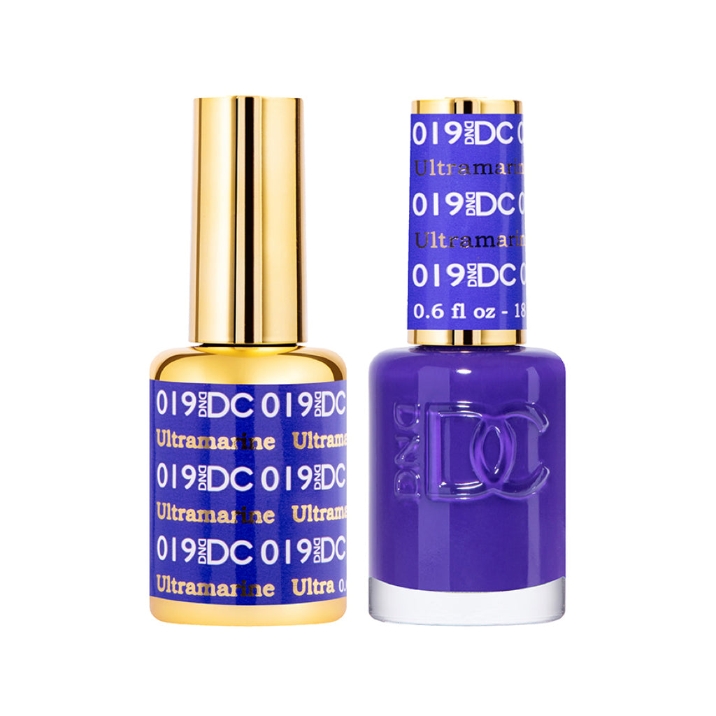 DND DC Gel Polish - Ultra Marine #019 (with Free Matching Polish) – The ...
